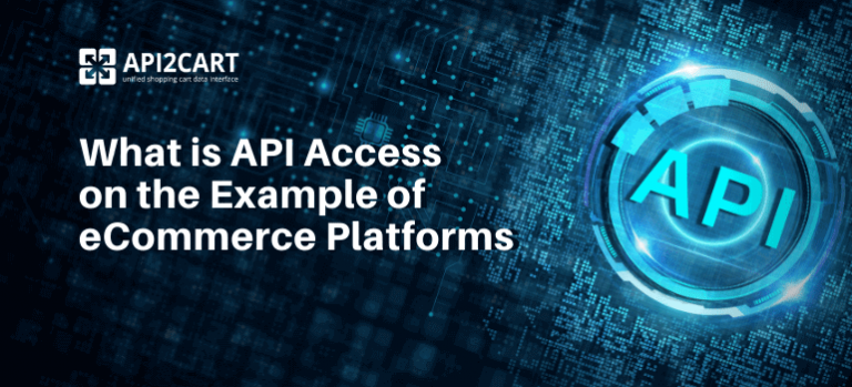 What is API Access on the Example of eCommerce Platforms - API2Cart