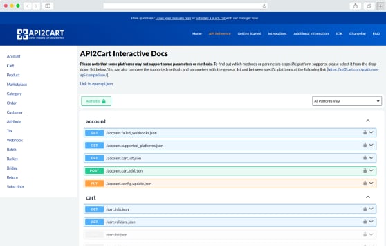 How API2Cart API Works for your business